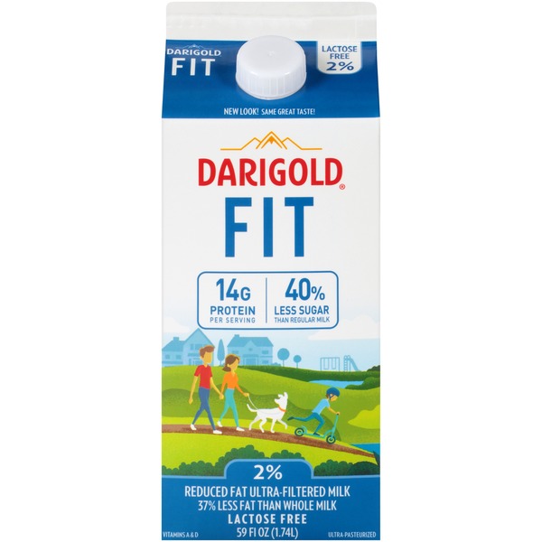 Darigold Reduced Fat Ultra Filtered Milk (59 fl oz) - Instacart