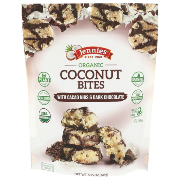 Sprouts Farmers Market Jennies Coconut Bites With Cacao Nibs Same-Day ...