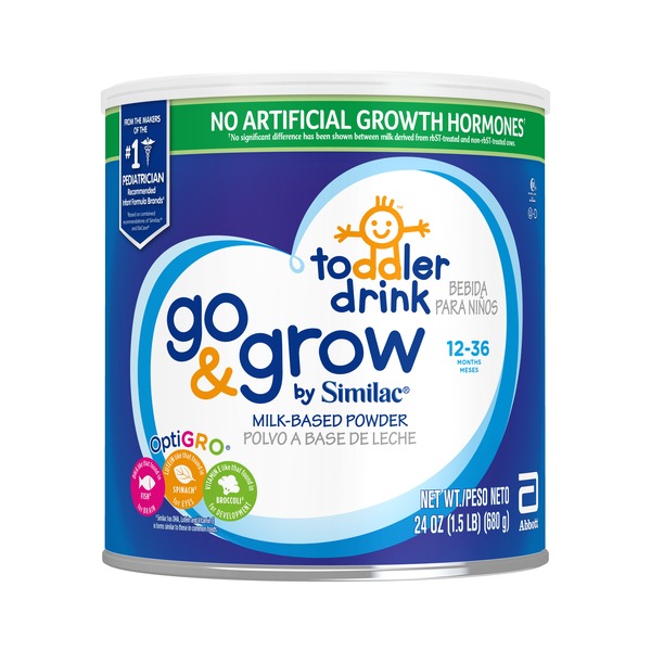 Go & Grow by Similac Toddler Drink (24 oz) - Instacart