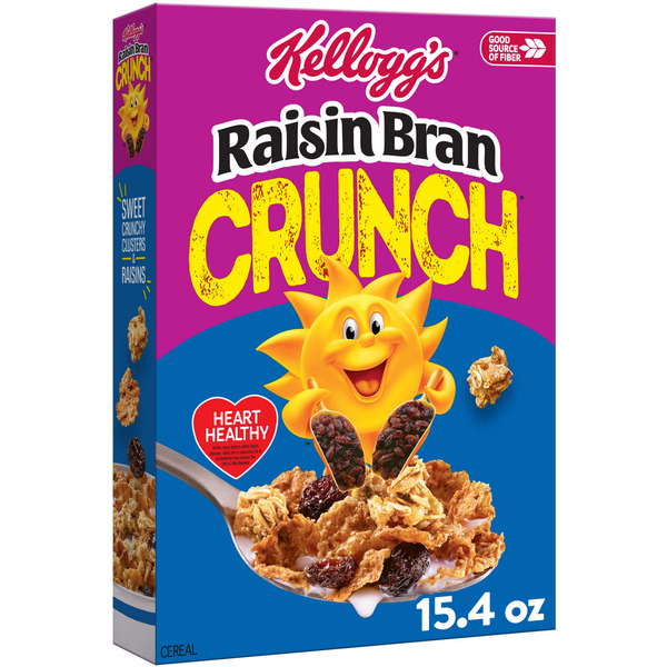 Wegmans Raisin Bran Breakfast Cereal, Fiber Cereal, Family Breakfast ...