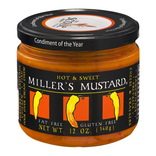 Miller's Mustard Hot & Sweet (12 oz) - Instacart