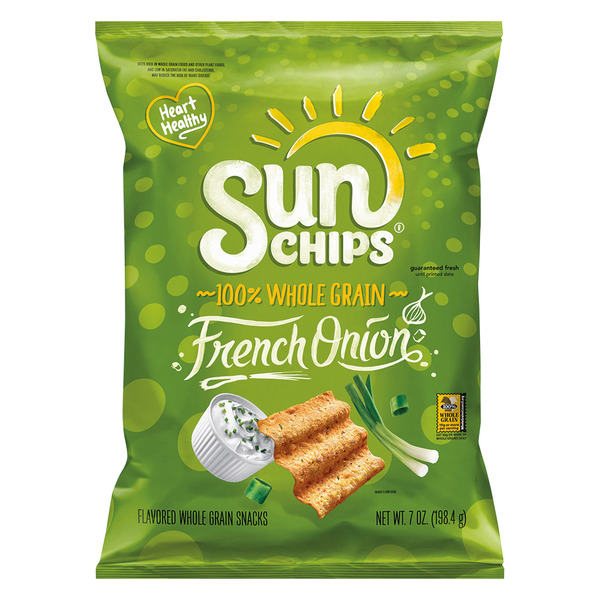 Sun Chips Flavored Whole Grain Snacks, French Onion Same-Day Delivery ...