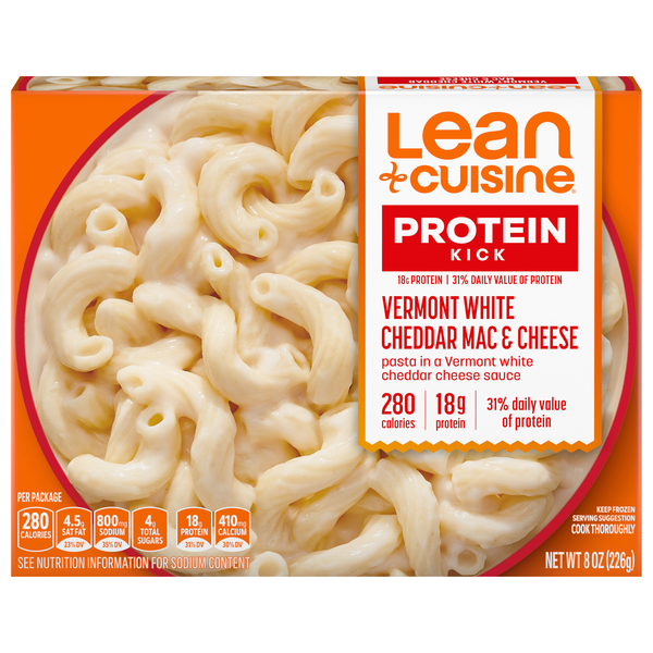 Food Lion Lean Cuisine Features Vermont White Cheddar Mac And Cheese ...