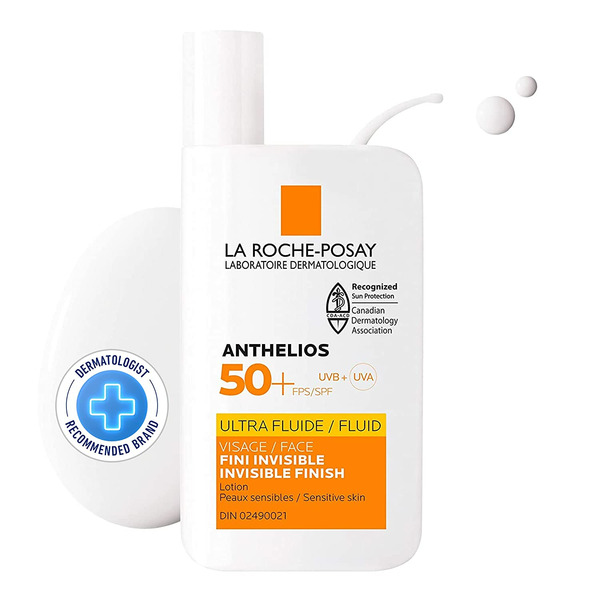La Roche Posay Anthelios Ultra Fluid Face Sunscreen Lotion SPF50 Same Day Delivery Rexall