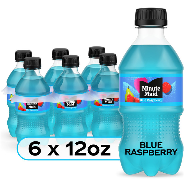 Minute Maid Blue Raspberry Juice Drink Bottles Same-Day Delivery or ...