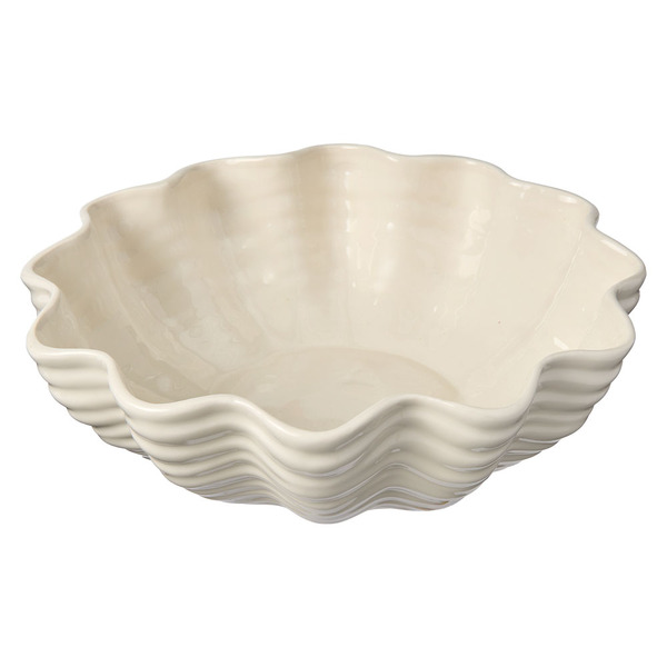 KIRKTON HOUSE Decorative Ceramic Bowl - Scalloped Edge Bowl Same-Day ...