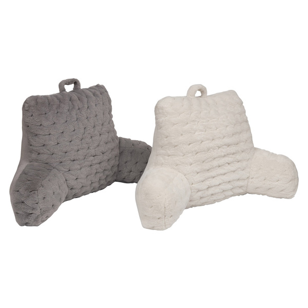 BTS Faux Fur Backrest Pillow, Assorted Colors Same-Day Delivery | Costco