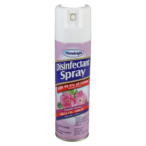 Homebright Disinfectant Spray Country Scent Same-Day Delivery | Dollar Tree