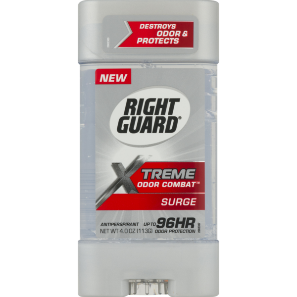 Right Guard Xtreme Odor Combat Antiperspirant Surge (4 oz) - Instacart
