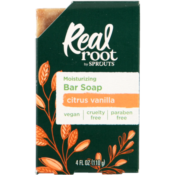 Real Root Citrus Vanilla Moisturizing Bar Soap Same-Day Delivery or ...