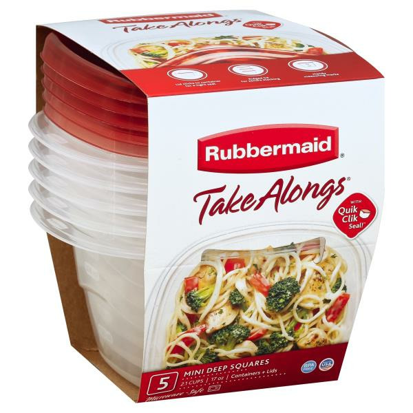 Rubbermaid Containers & Lids, Mini Deep Squares Same-Day Delivery or ...