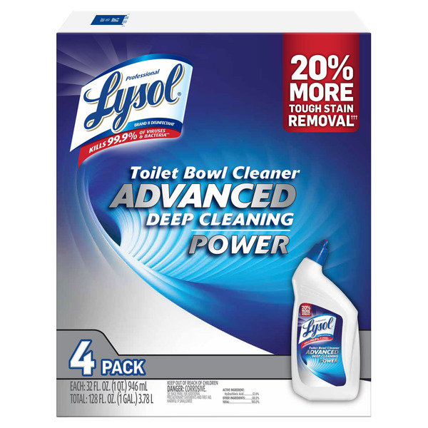 Costco Lysol Advanced Deep Cleaning Power Toilet Bowl Cleaner Same-Day ...