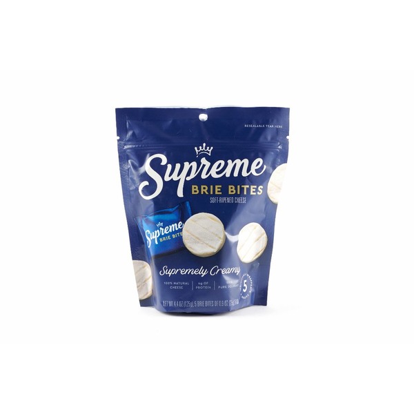 Supreme Brie Bites, Soft-Ripened Cheese, Supremely Creamy Same-Day ...
