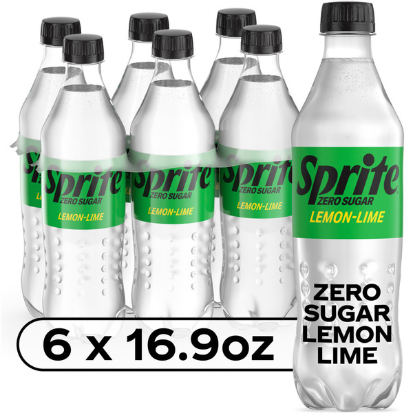 Sprite Zero Sugar Lemon Lime Diet Soda Pop Soft Drinks Same-Day ...