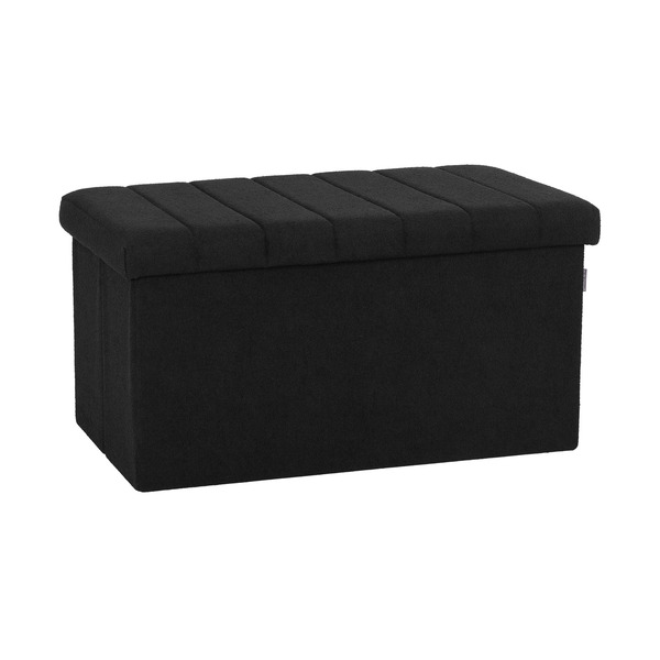 Seville Classics Boucle Foldable Trunk Ottoman Same-Day Delivery | Costco