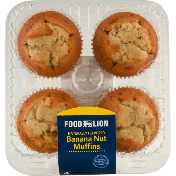 Food Lion Food Lion Banana Nut Muffins Same-Day Delivery or Pickup ...