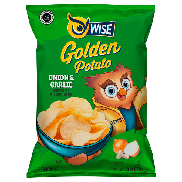 ShopRite Wise Onion & Garlic Flavored Potato Chips Same-Day Delivery ...