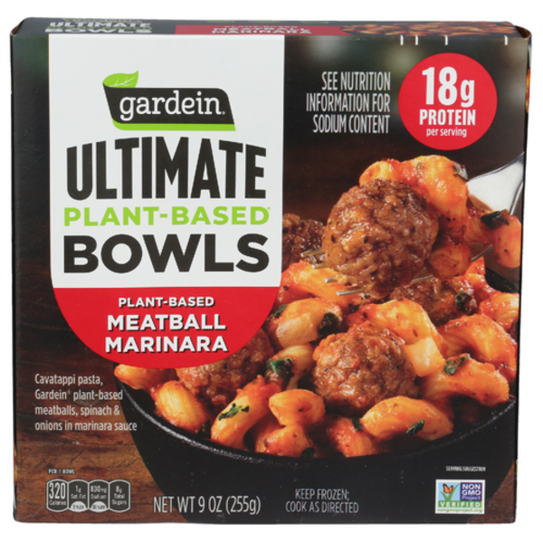 Gardein Ultimate Plant-Based Meatball Marinara Bowl Same-Day Delivery ...