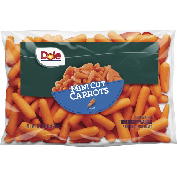 Dole Carrots, Mini Cut (32 oz) - Instacart