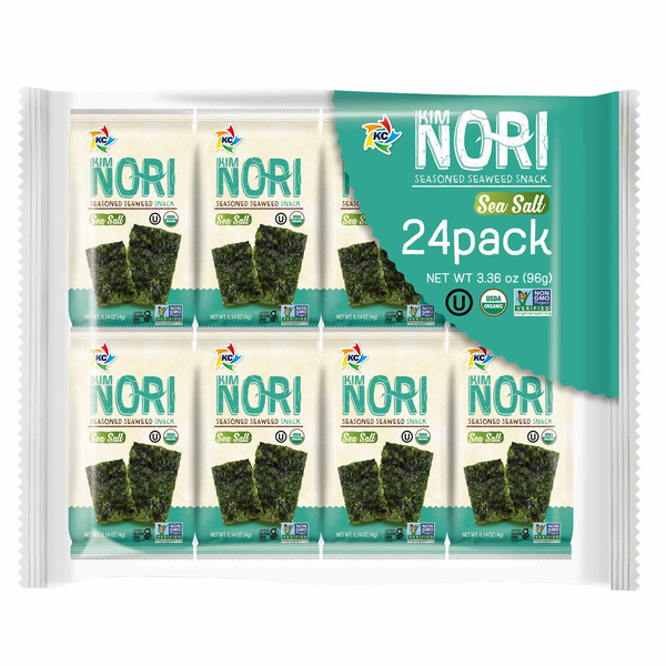 Kimnori USA, Inc. Sea Salt Organic Seaweed Snacks Same-Day Delivery ...