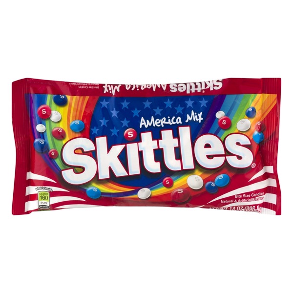 Skittles America Mix Bite Size Candies (14 oz) - Instacart