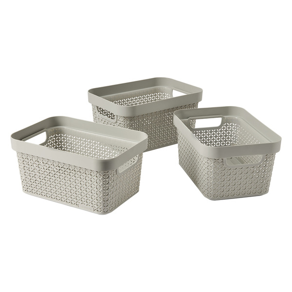 ALDI ezystorage Storage Baskets - Dark Grey Same-Day Delivery or Pickup ...