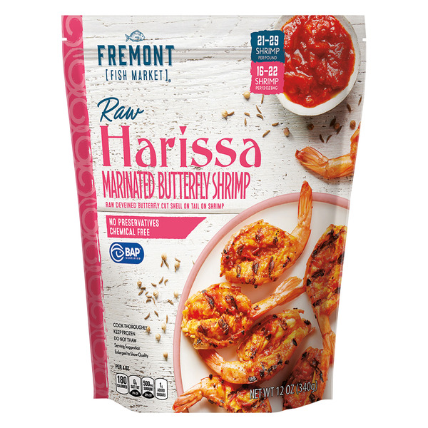 Fremont Fish Market Harissa Marinated Shrimp Same-Day Delivery or ...
