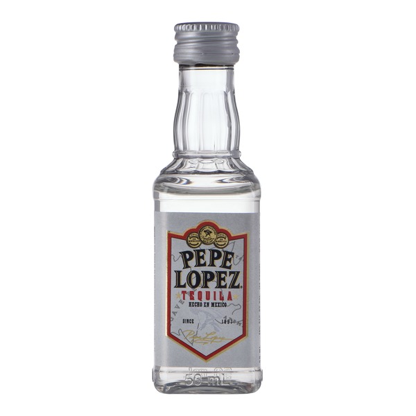 Pepe Lopez Silver Tequila (50 ml) - Instacart