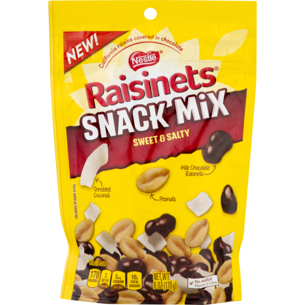 Raisinets Snack Mix Sweet & Salty (6 oz) - Instacart
