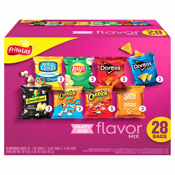 Wegmans Frito Lay Flavor Mix, Party Size Same-Day Delivery or Pickup ...
