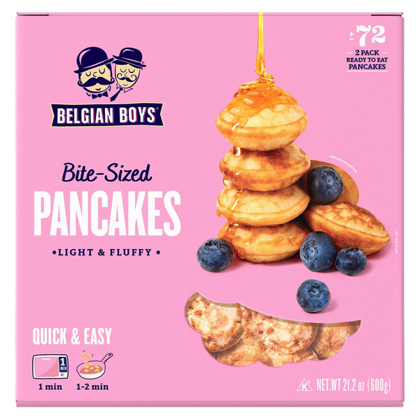 Costco Belgian Boys All Natural Mini Pancakes Same-Day Delivery or ...