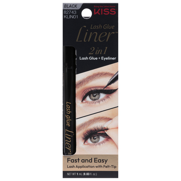 Cash Wise Foods KISS Lash Glue Eyeliner 2 in 1 Same Day Delivery or Pickup Cash Wise Foods