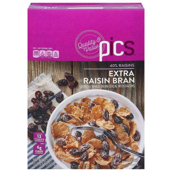 PICS Cereal, Extra Raisin Bran Same-Day Delivery or Pickup | Market 32 ...