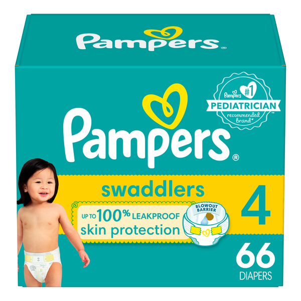 Pampers Swaddlers Diaper Size 4 Same-Day Delivery or Pickup | Tony's ...