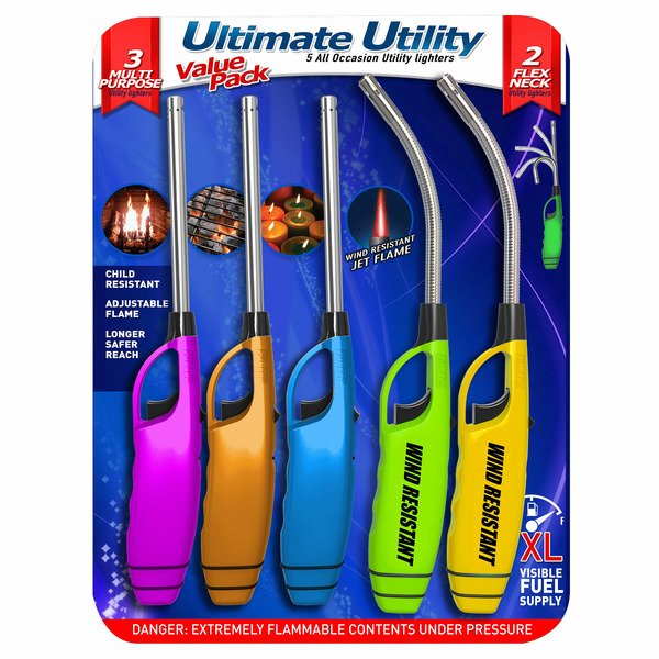 Elite Brands USA Utility Lighter, 5-Pack Same-Day Delivery | Costco