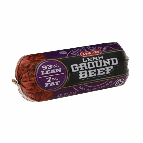 H-E-B H-E-B 93/7 Lean Ground Beef Same-Day Delivery | Instacart