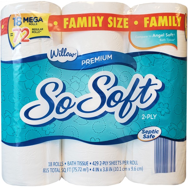 ALDI Willow 429 sheets Mega Roll Bath Tissue Same-Day Delivery or ...