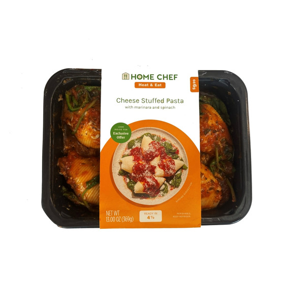 Kroger Home Chef Stuffed Shells With Marinara & Spinach Same-Day ...