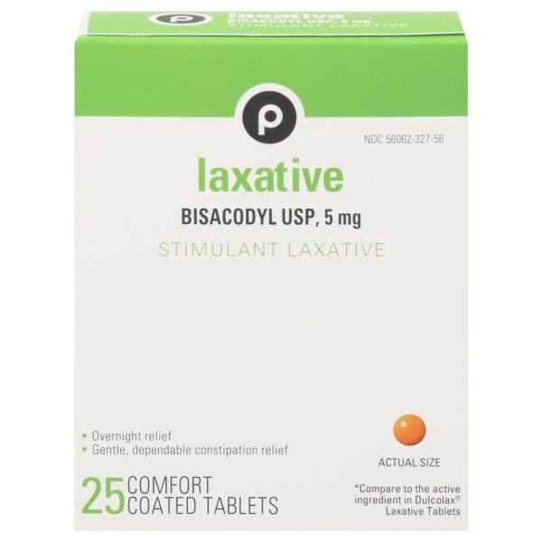 Publix Laxative, Gentle, 5 mg, Tablets Same-Day Delivery or Pickup | Publix