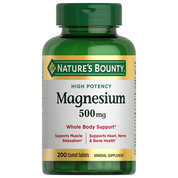 Nature's Bounty High Potency Magnesium Same-Day Delivery or Pickup ...