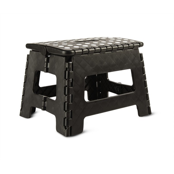 ALDI Easy Home Black Folding Step Stool Same-Day Delivery or Pickup ...