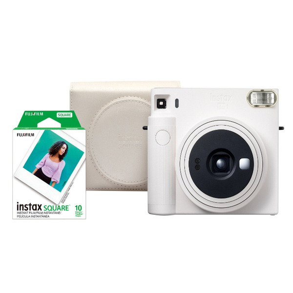 Fuji Instax Square SQ1 Camera kit with camera case and Square film Same ...