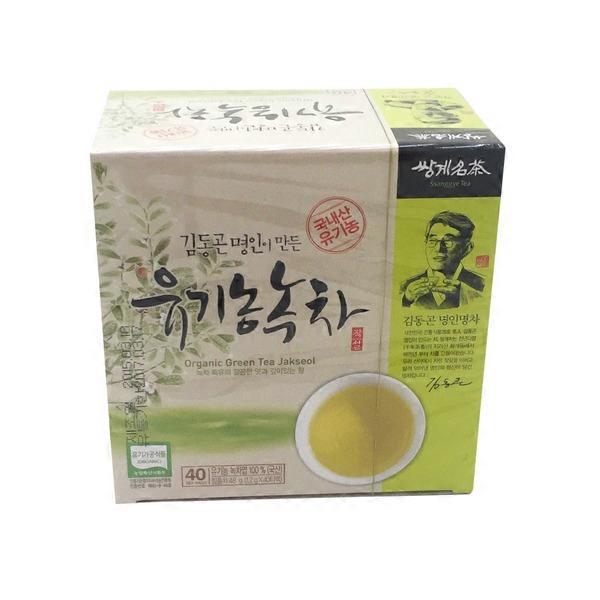 Ssanggye Organic Green Tea Jakseol (each) - Instacart