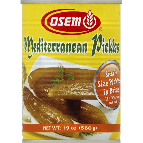 Osem Pickles, Mediterranean (19 oz) - Instacart