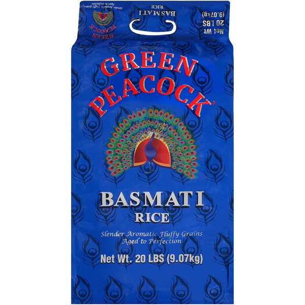 Green Peacock Basmati Rice (20 lb) - Instacart