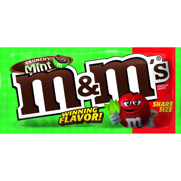 M&M's Crunch Mint Sharing Size (2.83 oz) - Instacart