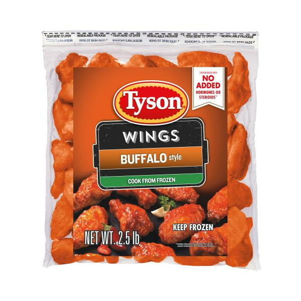 Tyson Uncooked Buffalo Style Chicken Wings, Frozen Same-Day Delivery or ...