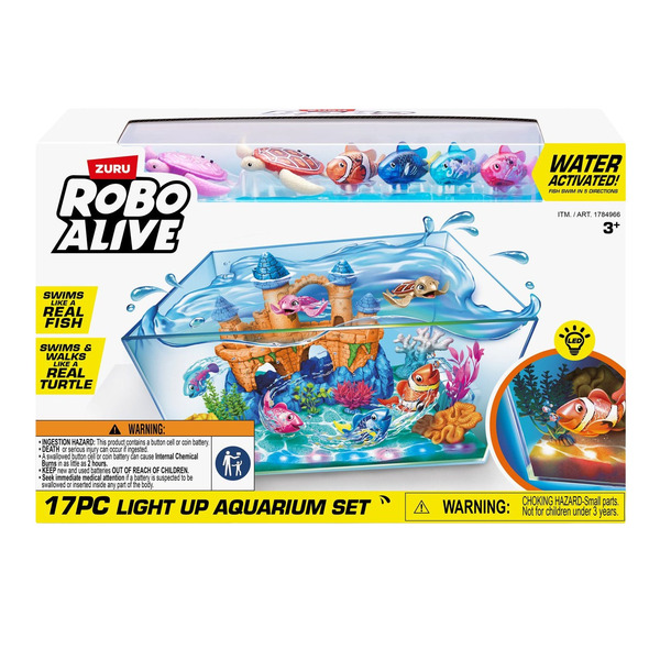 Costco Robo Alive Light Up Aquarium Set Same-Day Delivery or Pickup ...
