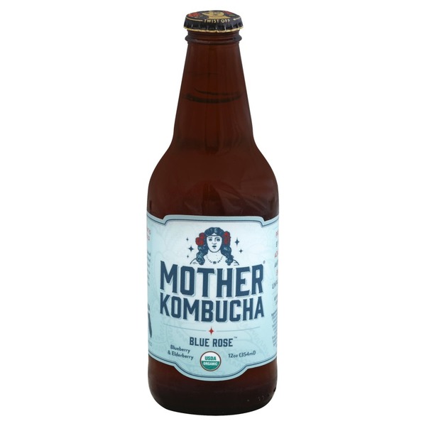 Mother Kombucha Kombucha, Blue Rose (12 oz) - Instacart
