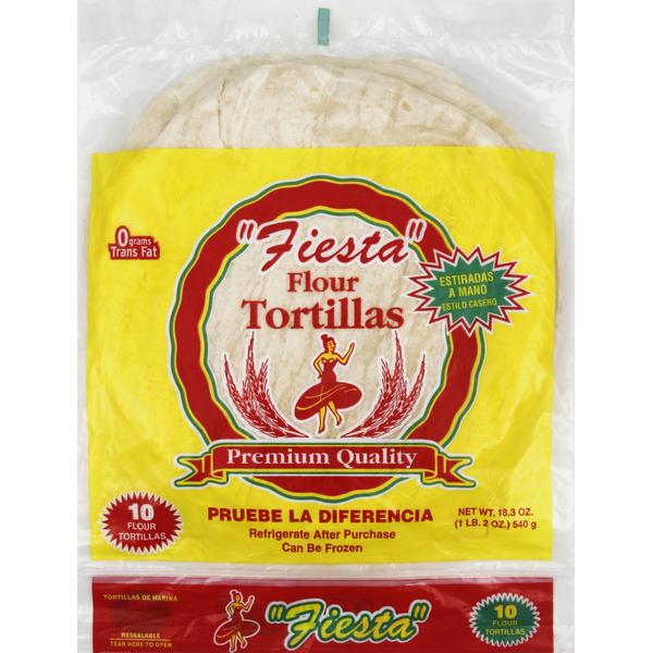 Fiesta Tortillas, Flour (10 each) - Instacart
